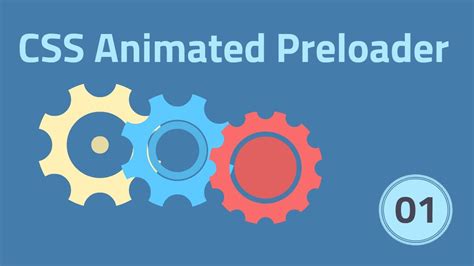 how to create a css preloader animation with css and jquery css