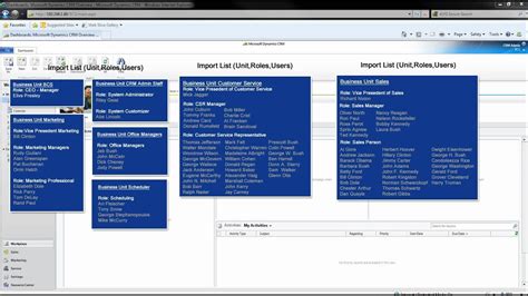 microsoft dynamics crm 2011 import multi users part one youtube