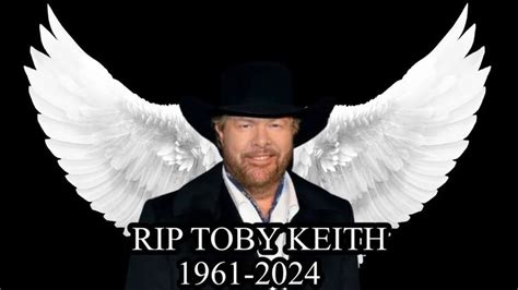 Rip Toby Keith Memorial Tribute Video In 2024 Country Singers