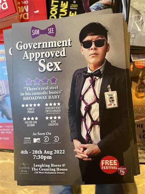 Mr Sam See Edfringe On Twitter Thanks For Coming Fellow Perv Glad