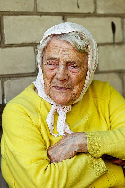 120 Aging Gracefully Beautiful Mature Woman With Silver Hair Portrait