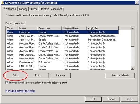 梦想照进现实 delegate add delete computer objects in ad