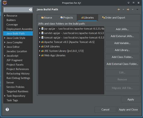 tomcat unable to run dynamic web project java ee stack overflow