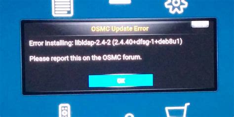 error installing update raspberry pi osmc forums