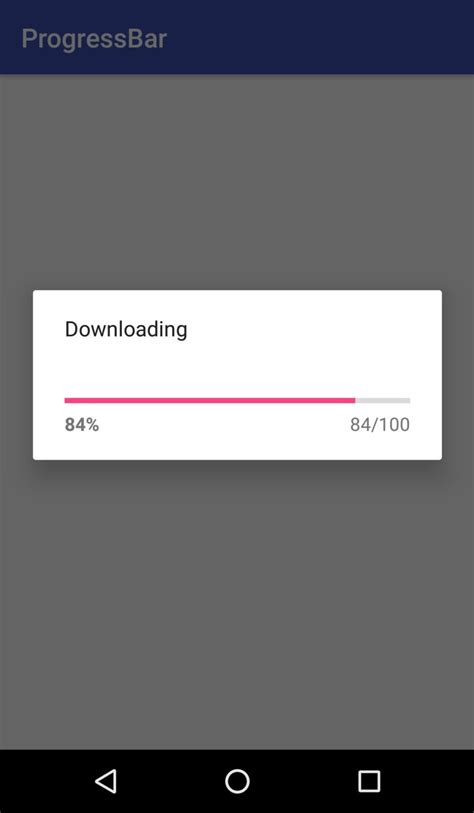 android program to implement progressbar codedost