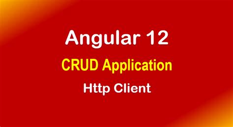 angular 12 crud application example with web api bezkoder