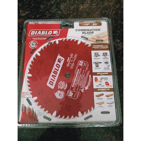 Freud D1050x Diablo 10 吋 50 齒 Atb 組合鋸片 10寸 50齒 5 8孔 蝦皮購物