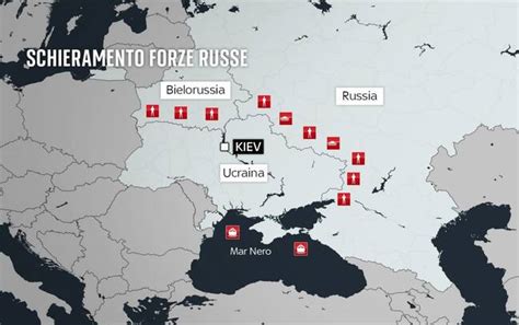 Guerra Russia Ucraina Le Mappe Dellattacco E Quali Sono Le Città