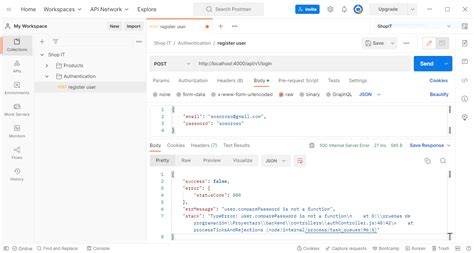 javascript expressjs login validation error comparepassword is not a