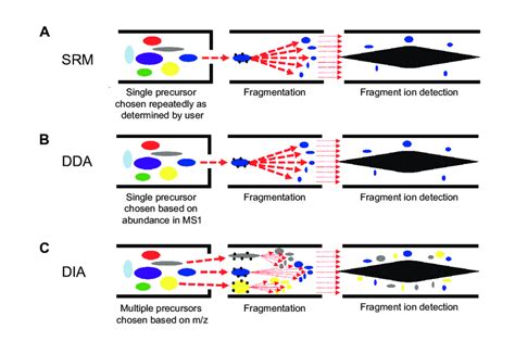 1 Ms Data Acquisition Methods A Selected Reaction Monitoring Srm