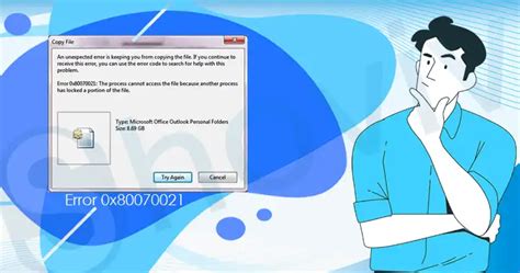 Resolved Error 0x80070021 In Outlook Shoviv Blog