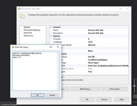 sql server can a array list of c be used to populate