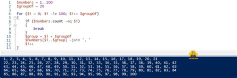 powershell slice array into groups of smaller arrays vgeek tales