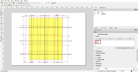 qgis adding latitude longitude coordinates of a map item in qgis3