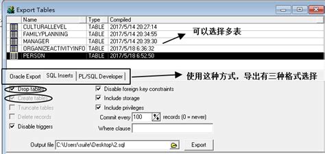 集成开发环境pl sql developer教程：数据表的导出和导入 pl sql developer系列教程 慧都网