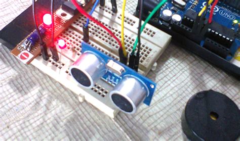 arduino ultrasonic proximity sensor
