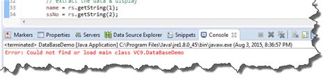 eclipse could not find or load main class after clean várias classes