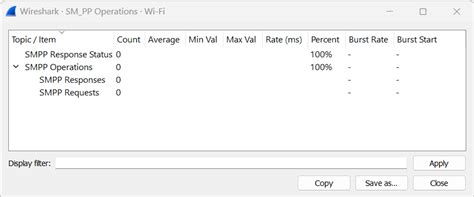 Smpp Operations Window In Wireshark Geeksforgeeks