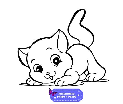Desenhos De Gato Para Colorir Atividades Educativas