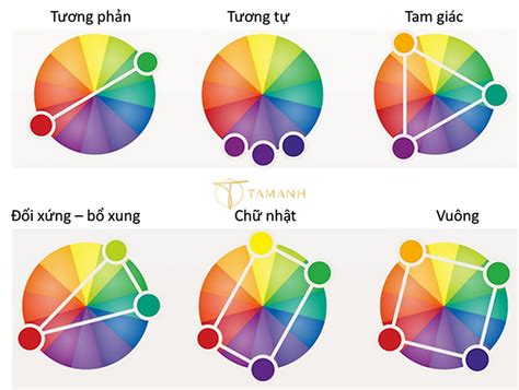 Bánh Xe Màu Sắc Và Cách Phối đồ Với Vòng Tròn Màu Sắc đẹp