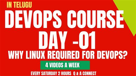 why linux for devops day 01 devops course link in description