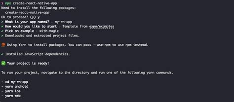 template list not available · issue 861 · expo create react native app