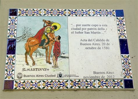 San Martín De Tours El Patrono De La Ciudad De Buenos Aires Que Fue
