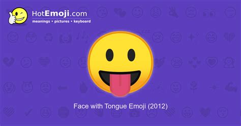 😛 Tongue Sticking Out Emoji Meaning With Pictures From A To Z