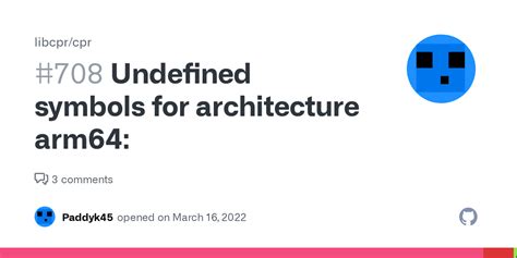 undefined symbols for architecture arm64 · issue 708 · libcpr cpr