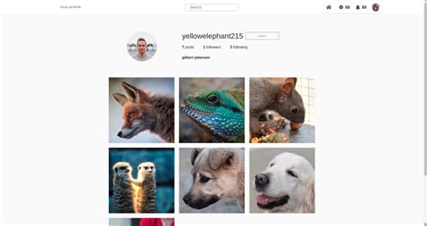 mini social network that i made as my first web app