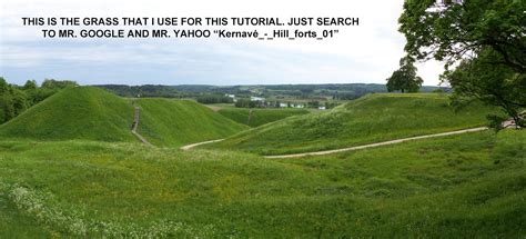 sketchup texture post processing ps tutorial adding grass