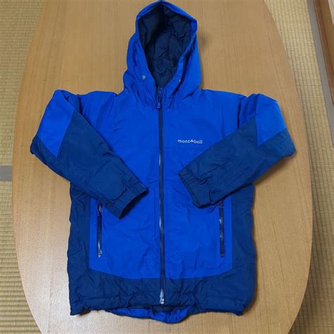 Mont Bell モンベル パウダーステップジャケット140 ブルー メルカリ