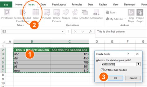data table to normal range how to convert an excel table professor excel