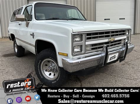 1986 Chevrolet Blazer K5 Restore A Muscle Car™ Llc
