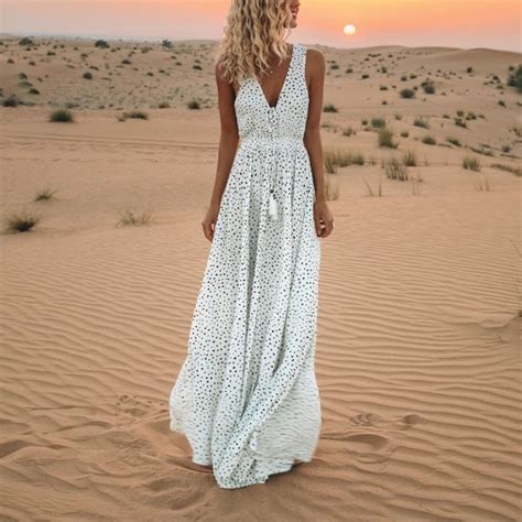 Buy Hippie Boho Clothing Long Dresses Casual Summer