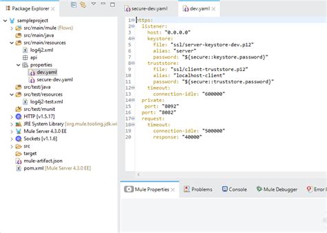 yaml file as configuration property in mule mulesoft tutorials