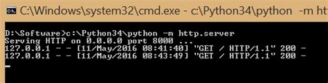 how to create simple python server for 2 x and 3 x