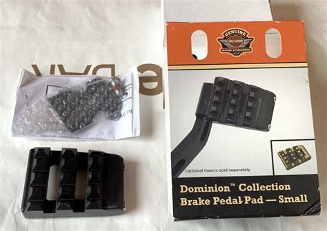 【新品】ハーレー 純正オプション 最新 2019 ドミニオン ブレーキペダル パッド ブラック 50600267 Harley