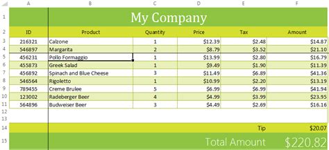 spreadsheet control ui for winforms telerik