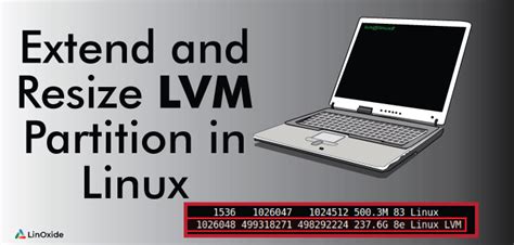 guide to increase and resize lvm partition in linux