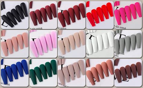 Addfavor 300pcs Press On Nails Long Coffin Ballerina Fake