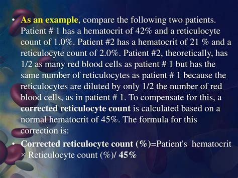 Ppt Reticulocyte Count Powerpoint Presentation Free Download Id