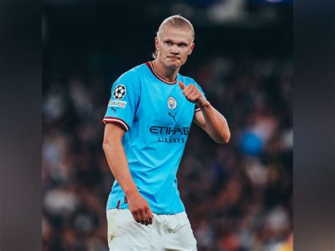 Premier League Manchester Citys Erling Haaland Wins Player Of The