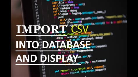 import csv to mysql using php display imported data