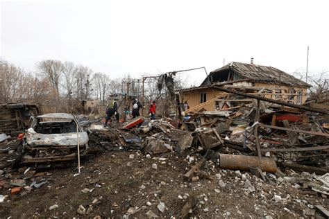 Sirens Wail In Ukraines Capital Kyiv As City Hit By Russian Drone