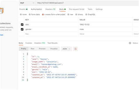 laravel how can i solve the form data problem in postman stack overflow