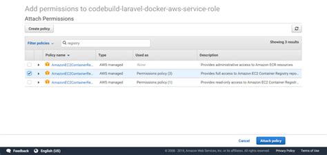 deploy a docker ized laravel application to aws ecs with codebuild aws ps