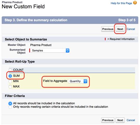salesforce rollup summary field free salesforce training