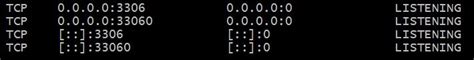 connectivity can t connect to mysql database through putty database