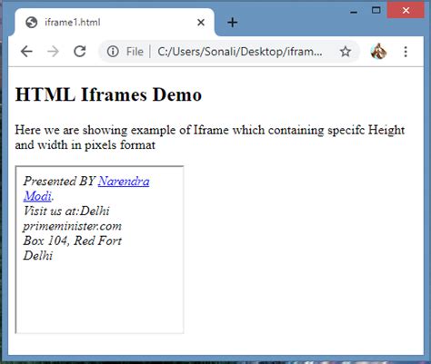 iframes in html know 10 amazing tag attributes of iframe in html
